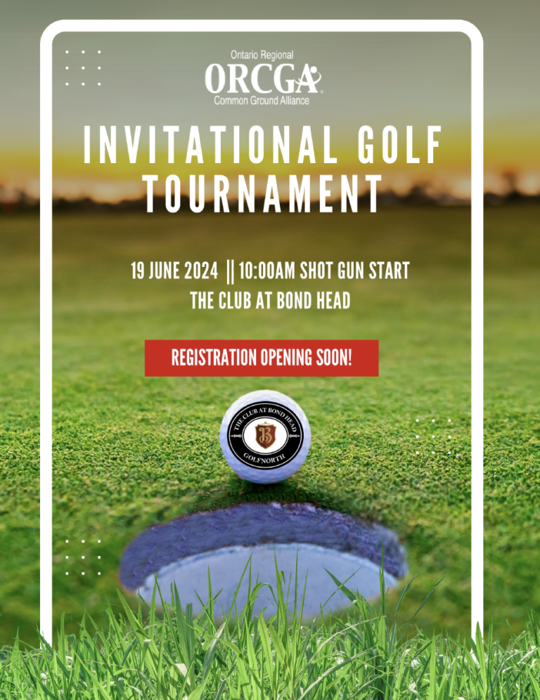 Golf - ORCGA | Ontario Regional Common Ground Alliance
