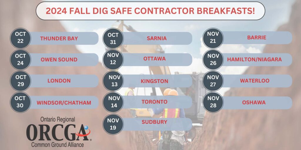 GC Info - ORCGA | Ontario Regional Common Ground Alliance